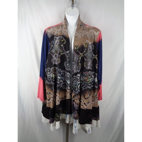 The Pyramid Collection | Tops | The Pyramid Collection Mixed Print Tie ...